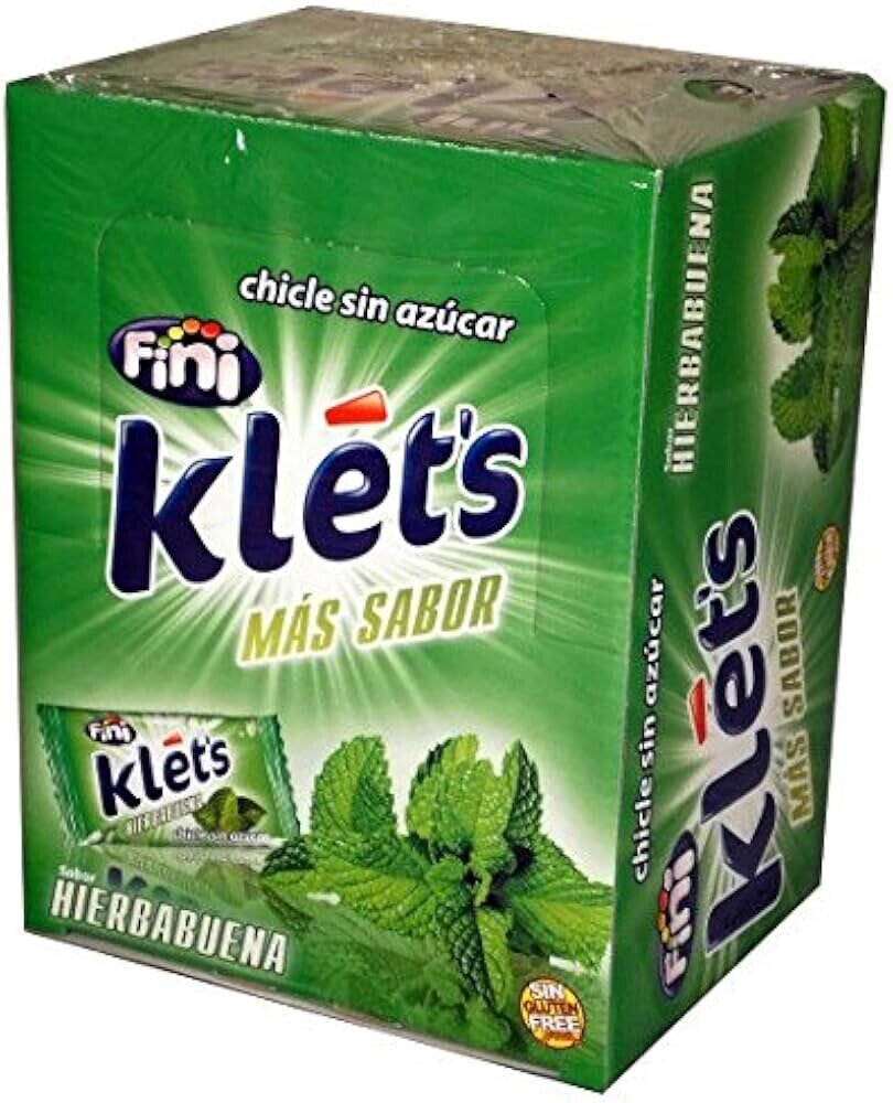 CHICLE KLETS HIERBA | Golominas company